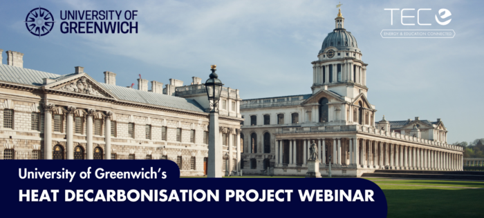 Heat Decarbonisation Project Webinar – University of Greenwich – TEC